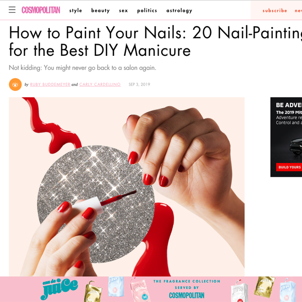 How to Paint Your Nails: 20 Nail-Painting Tips for the Best DIY Manicu ...